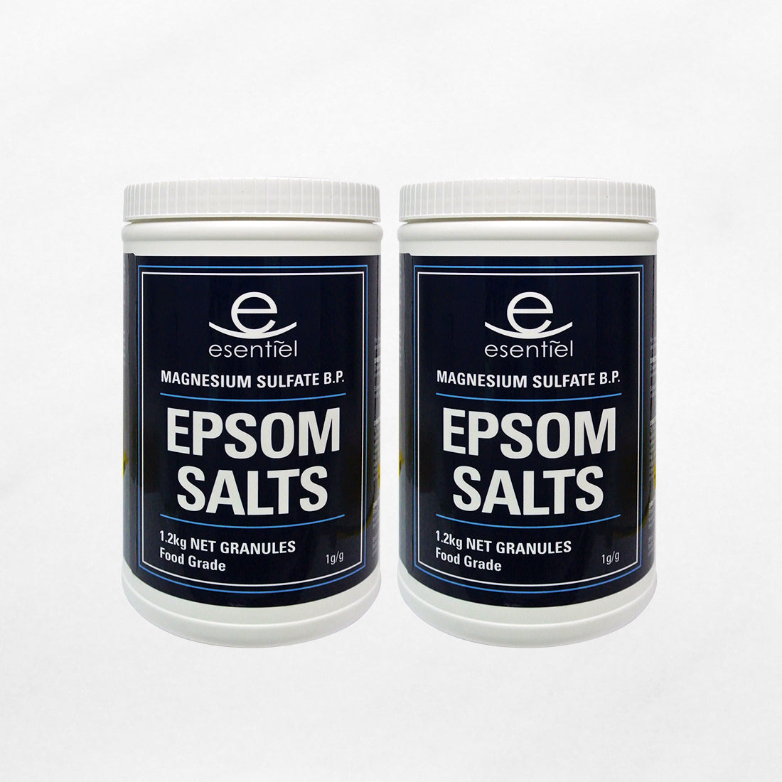[Bundle of 2] Esentiel Epsom Salt 1.2kg – Adorae