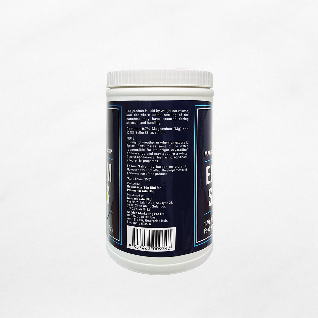 [Bundle of 2] Esentiel Epsom Salt 1.2kg – Adorae