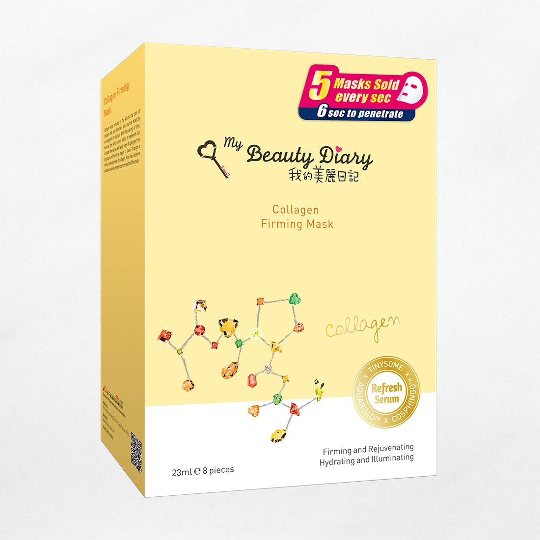 My Beauty Diary Collagen Mask 8s – Adorae